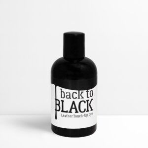 back to black leather touch up dye - 4oz