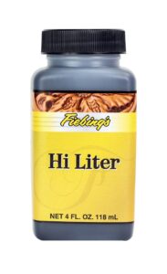 fiebing's hi-liter stain, brown, 4 oz