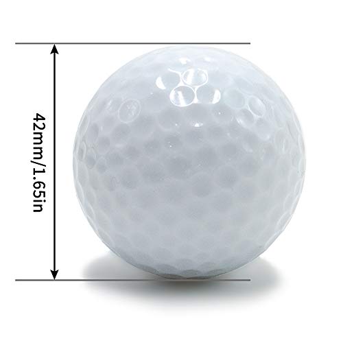 THIODOON Glow in The Dark Golf Balls Light up Led Golf Balls Night Golf Gift Sets for Men Kids Women 6 Pack (6 Colors in one)