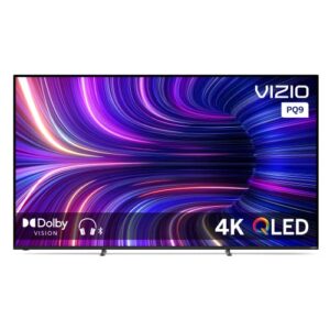 vizio 75-inch p-series 4k qled hdr smart tv w/voice remote, dolby vision, 4k 120hz gaming, alexa compatibility, p75q9-j01, 2022 model