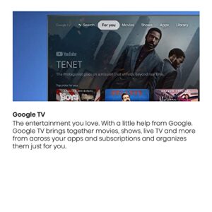 Hisense 70-Inch Class A6 Series 4K UHD Smart Google TV with Alexa Compatibility, Dolby Vision HDR, DTS Virtual X, Sports & Game Modes, Voice Remote, Chromecast Built-in (70A6H)