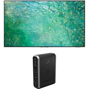 SAMSUNG QN75QN85CAFXZA 75 Inch 4K Neo QLED Smart TV with Dolby Atmos with a 7S-PS4-US1 4-Outlet Power with Omniport USB (2023)