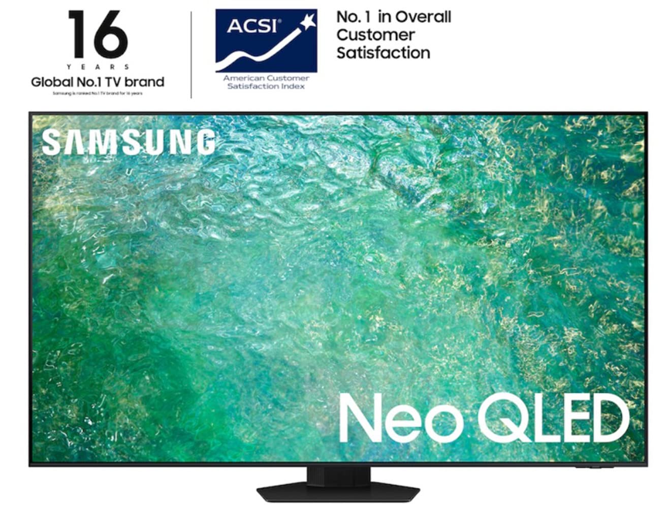 SAMSUNG QN75QN85CAFXZA 75 Inch 4K Neo QLED Smart TV with Dolby Atmos with a 7S-PS4-US1 4-Outlet Power with Omniport USB (2023)