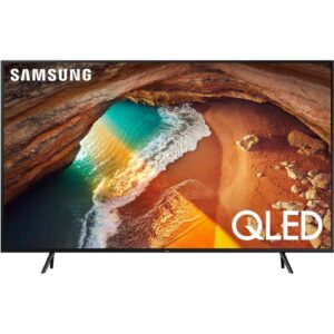 samsung qn75q60rafxza flat 75" qled 4k q60 series (2019) ultra hd smart tv with hdr and alexa compatibility