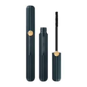 black mascara waterproof and easy to apply color lasting non allergic daily party party mascara with (a, one size)