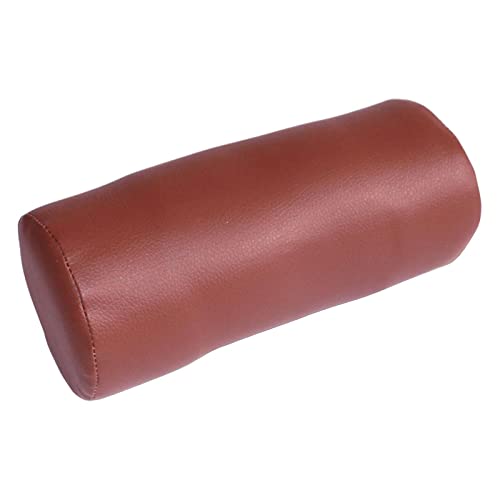 Duiaynke Sponge PU Leather Cylinder Pillow, Adjustable Pillow Height Cylinder Cushion, Neck Knee Comfort Position Pad or Warm Gift