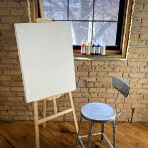 milo Stretched Artist Canvas | 24 x 36 inches | 2 Pack | 1.5” inch Thick Gallery Profile | 15 oz Primed Large Canvases for Painting, Ready to Paint Art Supplies for Acrylic, Oil …