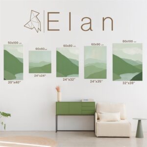 Elan Stretched Canvases 24x24, 4-Pack Canvases for Painting, Painting Canvas Bulk, Stretched Canvas for Adults Blank Canvas for Painting, Painting Canvases Paint Canvases for Painting Art Canvas