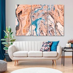 Creative Mixing Acrylic Paints Canvas Print 1 Panel / 36x24 inches