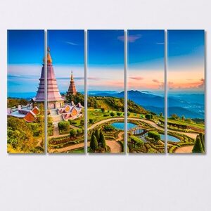 Doi Inthanon National Park Thailand Canvas Print 3 Panels / 36x24 inches