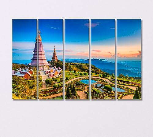 Doi Inthanon National Park Thailand Canvas Print 3 Panels / 36x24 inches