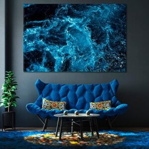 Wild Ocean Waves Canvas Print 1 Panel / 36x24 inches