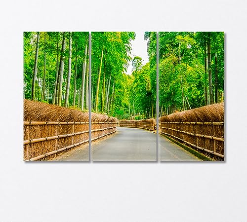 Bamboo Forest Canvas Print 1 Panel / 36x24 inches