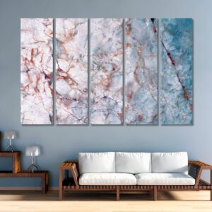 Abstract Natural Stone Pattern Canvas Print 1 Panel / 36x24 inches