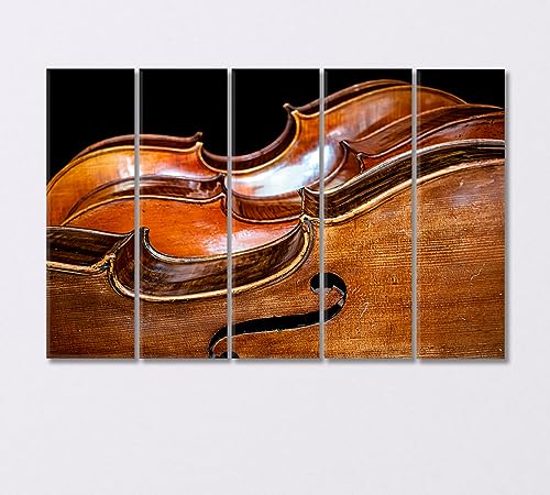 Three Beautiful Cellos Canvas Print 5 Panels / 36x24 inches