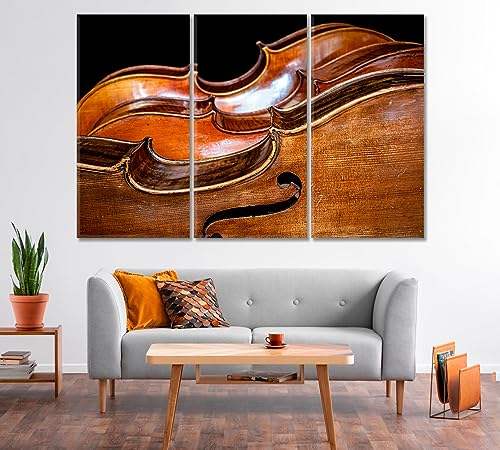 Three Beautiful Cellos Canvas Print 5 Panels / 36x24 inches