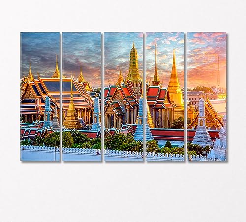 Temple of the Emerald Buddha Bangkok Thailand Canvas Print 1 Panel / 36x24 inches