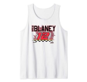 nascar - ryan blaney - dust storm tank top