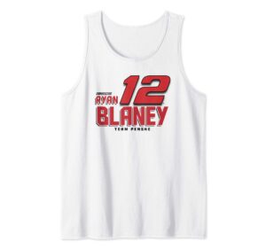 nascar - ryan blaney - carbon fiber tank top