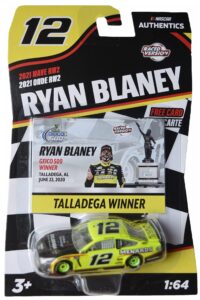 nascar ryan blaney, 2021 wave rw2 #12 [talladega winner]