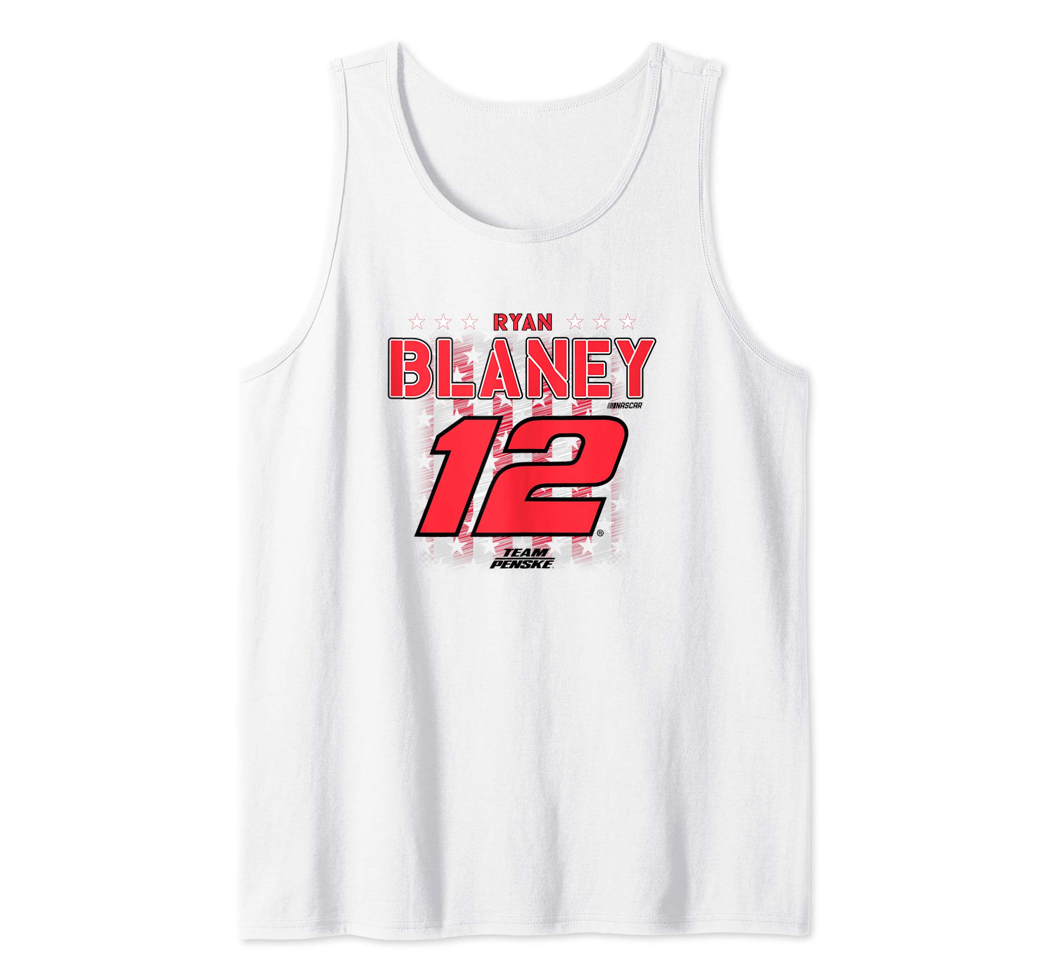 NASCAR - Ryan Blaney - Flag Tank Top