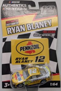 nascars authentics ryan blaney - next gen 2022 wave 9