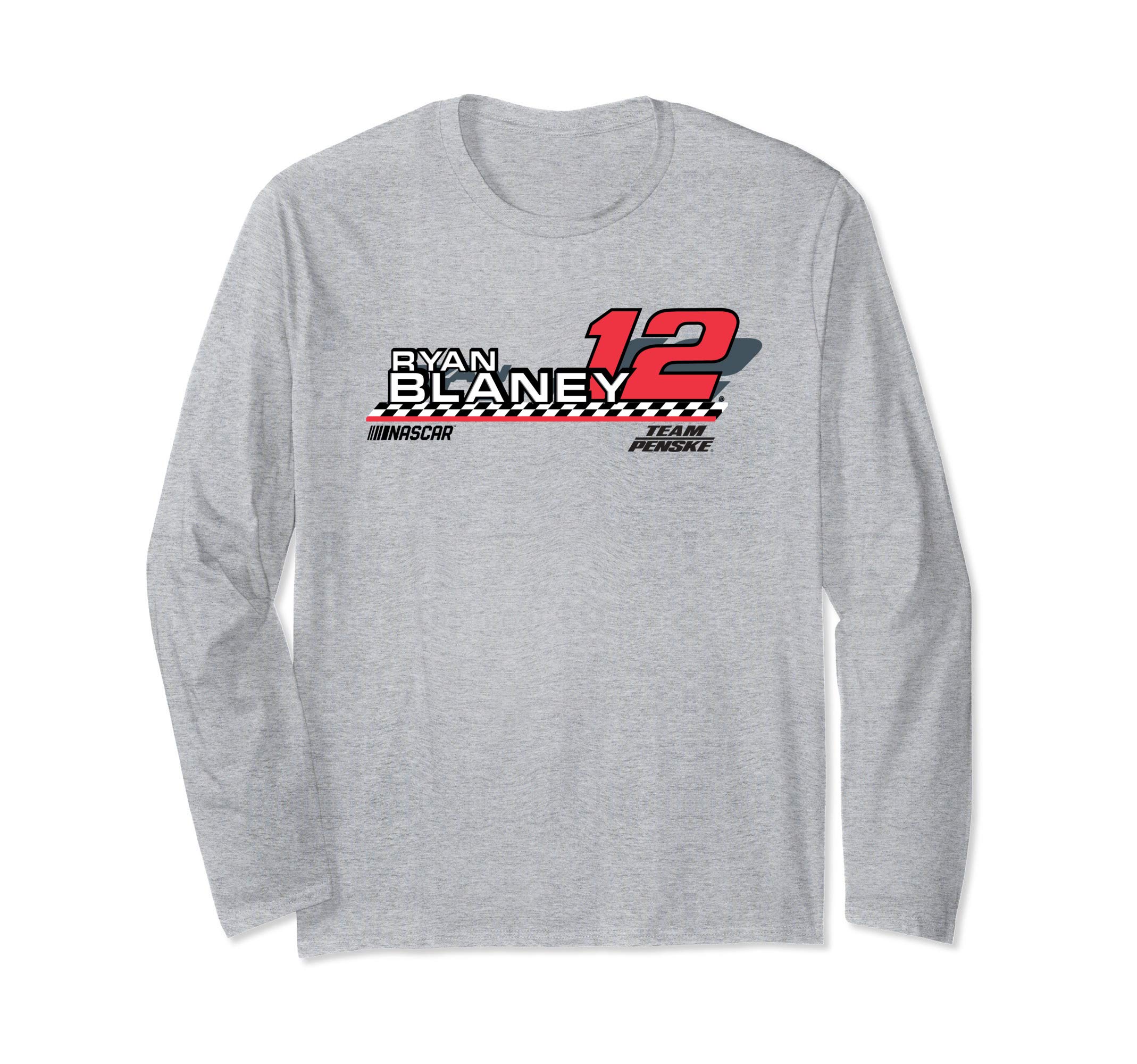 NASCAR - Ryan Blaney - Drop Shadow Long Sleeve T-Shirt