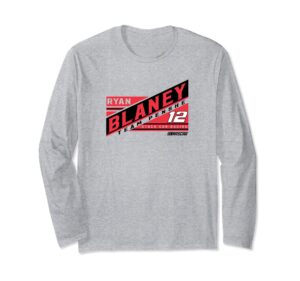 nascar - ryan blaney - oil can long sleeve t-shirt