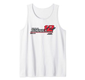 nascar - ryan blaney - drop shadow tank top