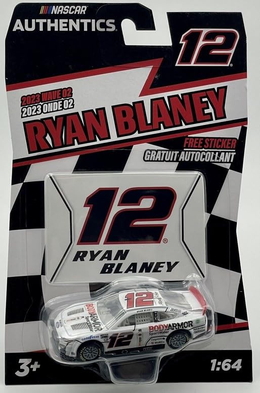 Matchbox Nascars Authentics Ryan Blaney 2023 Wave 2