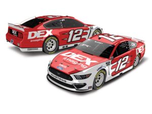 lionel racing r blaney 1/64 ht dex imaging 21 mustang, multicolor