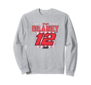 nascar - ryan blaney - flag sweatshirt