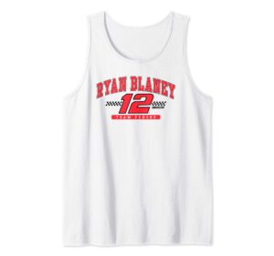 nascar - ryan blaney - arch tank top