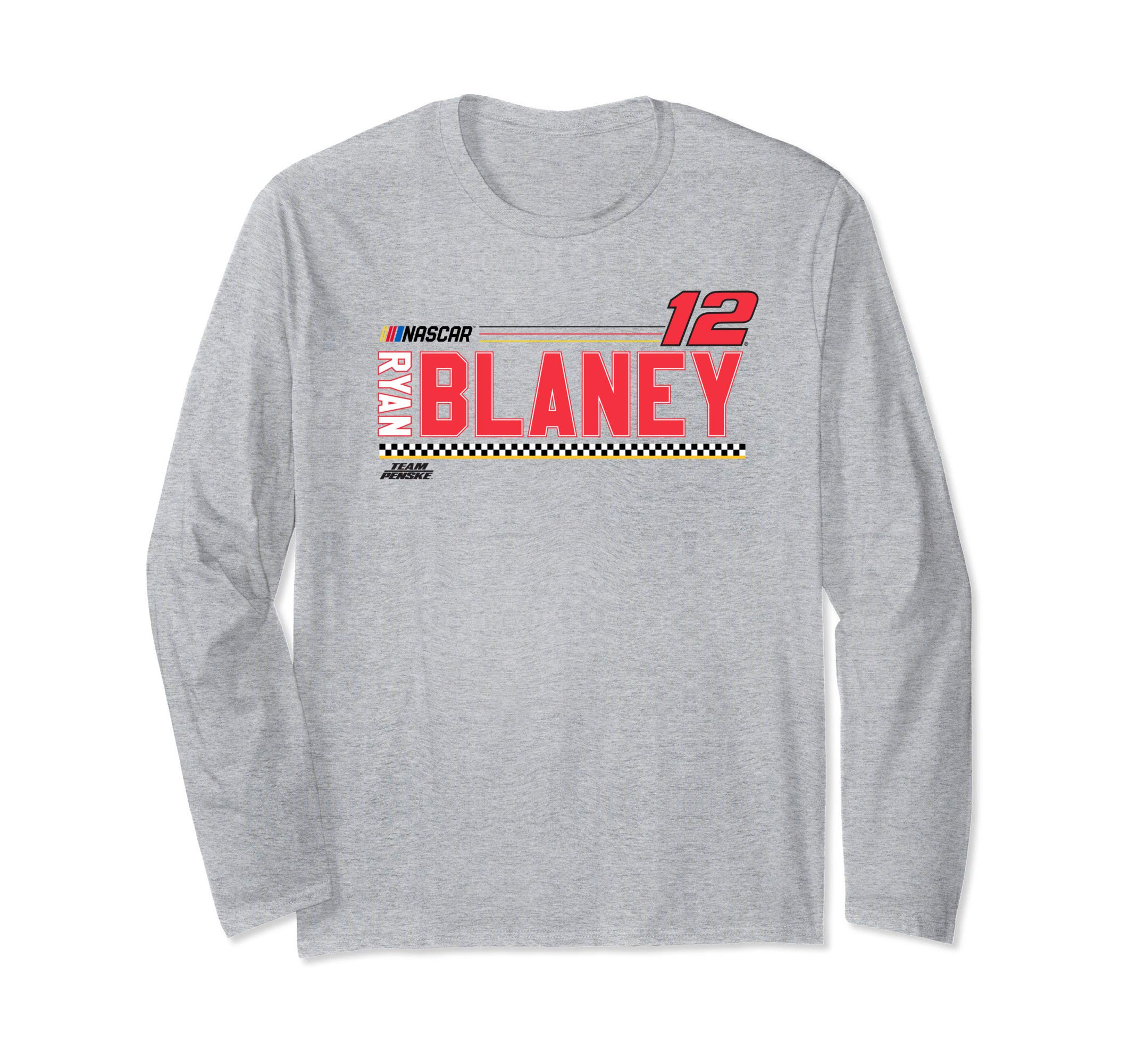 NASCAR - Ryan Blaney - Stripes Long Sleeve T-Shirt