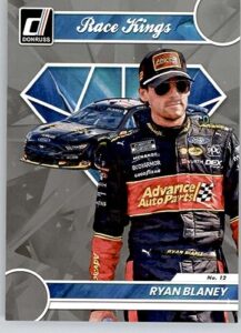 2023 donruss silver racing #17 ryan blaney race kings official nascar racing trading card in raw (nm or better) condition