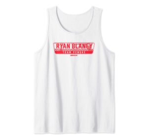 nascar - ryan blaney - distressed stamp tank top