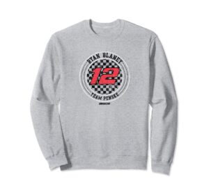 nascar - ryan blaney - checkered circle sweatshirt