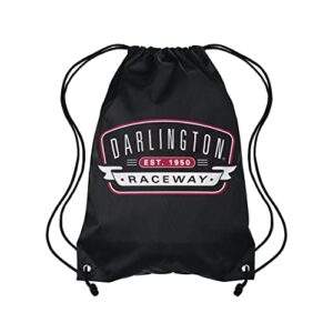 foco nascar darlington raceway unisex drawstring backpack, team color, one size