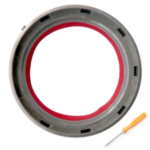 dust bin sealing rings replacement for dyson v11 sv14 sv15 / v15 sv22 bin parts, compatible with dyson part 970050-01 965443-01 bin cups