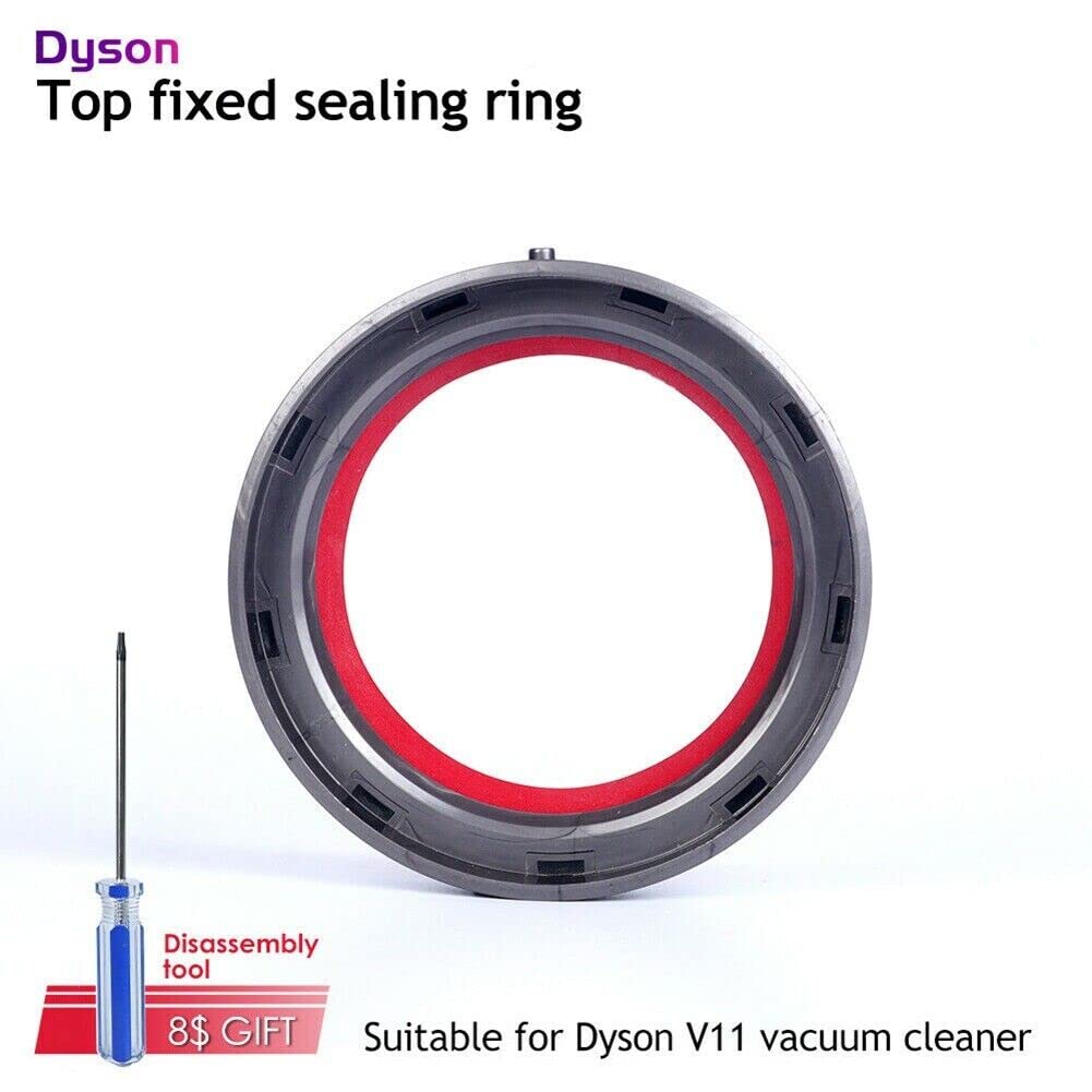 Dust Bin Top Fixed Sealing Ring Replacement for Dyson V11 SV14 SV15 V15 SV22 Vacuum Cleaner Dust Bucket/Dirt Cup Replacement Parts, Cleaner Repair Part Accessories