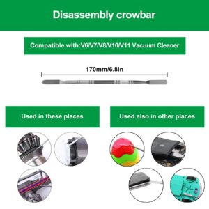 tuvisin Screwdriver Set Compatible with Dyson V6 V7 V8 V10 V11 V15 Vacuum Cleaner，Screwdriver Set Cleaning Kit, Special Maintenance and Cleaning and Repair Customized Disassembly Tool