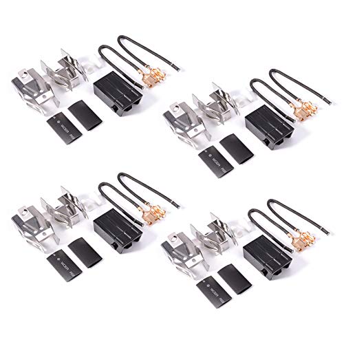 330031 Range Receptacle Burner Receptacle Kit for Whirlpool Kenmore Sears and Roper Refrigerator Oven 814399 5303935058(4 Pack)