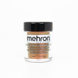 mehron makeup precious gem loose pigment shimmering eye powder (.17 oz) (topaz)