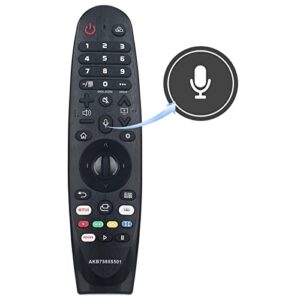 AIDITIYMI MR20GA Replacement Voice Remote Control Fit for LG Magic TV OLED77BXAUA OLED77CXAUA OLED77CXPUA OLED77GXAUA OLED77GXPUA OLED77ZXPUA OLED65CXPUA OLED65GXAUA OLED65GXPUA OLED65WXPUA