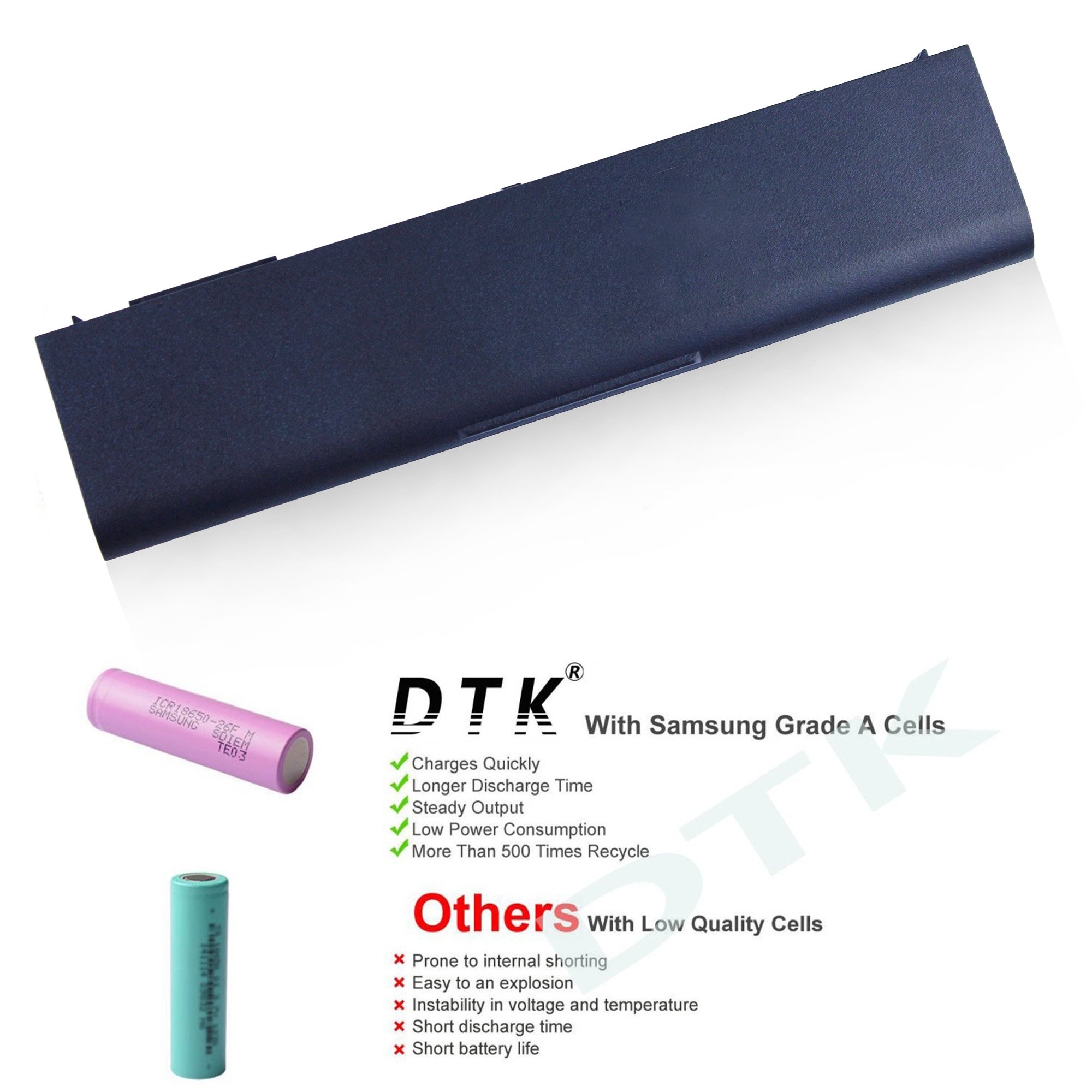 DTK E6420 E5430 E6520 T54fj Battery for Dell E5420 E5530 E6430 E6530 Inspiron 4420 5420 5425 7420 7520 4720 5720 7720 M421R M521R N4420 N4720 N5420 N5720 N7420 N7720 Vostro 3460 3560 Laptop Notebook