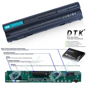 DTK E6420 E5430 E6520 T54fj Battery for Dell E5420 E5530 E6430 E6530 Inspiron 4420 5420 5425 7420 7520 4720 5720 7720 M421R M521R N4420 N4720 N5420 N5720 N7420 N7720 Vostro 3460 3560 Laptop Notebook