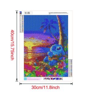 DIY 5D Diamond Painting by Numbers Kits for Adults,16"X12" Stitch Playing Guitar DIY Paintings Crystal Rhinestone Diamond Embroidery Full Drill Cross Stitch Kit Pictures Arts Craft for Home Décor