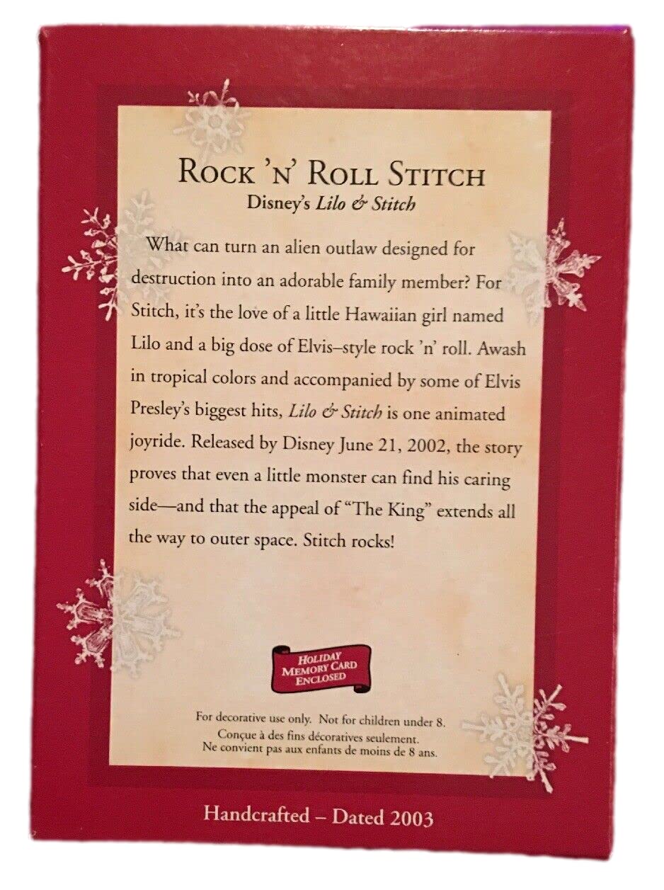 Rock 'N' Roll Stitch by Hallmark Keepsake