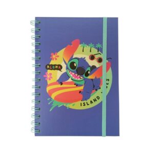 pyramid international disney lilo and stitch wiro notebook (acid pops design) a5 writing book and journal, lilo and stitch gifts for girls, boys, women and men - official merchandise