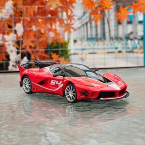 Bestview Remote Control Car for Kids 2.4Ghz Officially Licensed 1:24 Scale Compatible Ferrari FXX K EVO Electric Sport Racing Hobby Toy Vehicle RC Car Gift for Boys Girls Adult